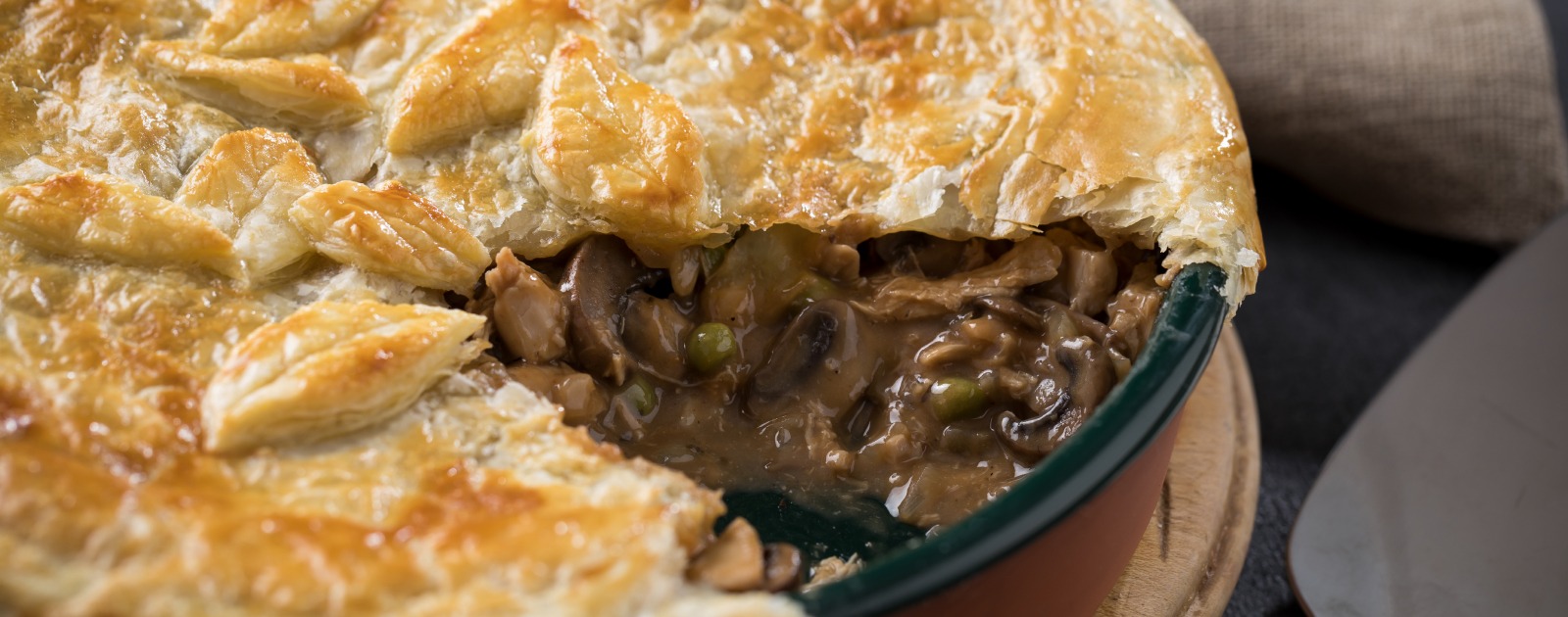 Classic Chicken Pie Recipe | Spur Sauces