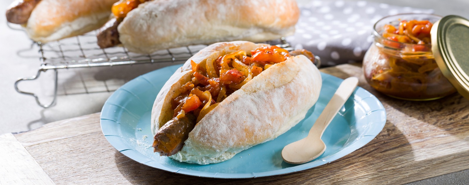 Gourmet boerie rolls Recipe | Spur Sauces