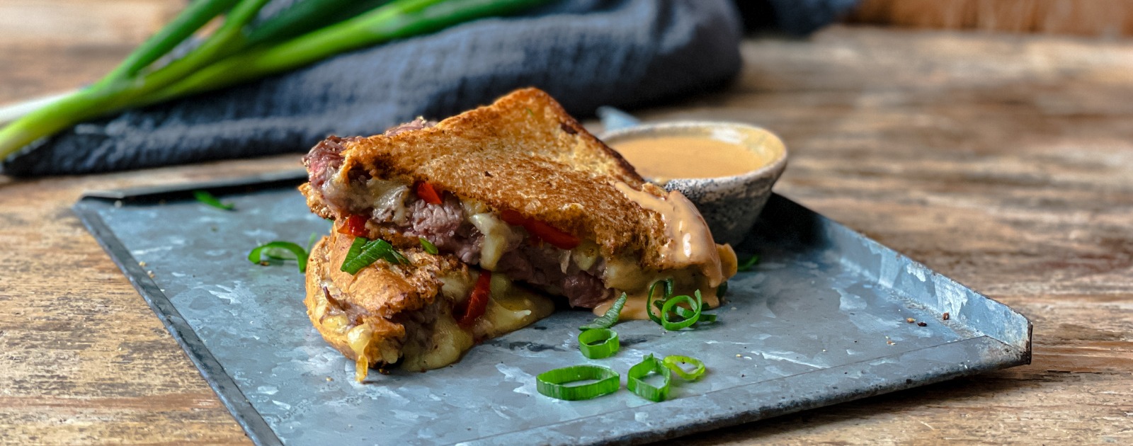 Cheesy Sweet Chilli, Steak Pan Toasties Recipe | Spur Sauces