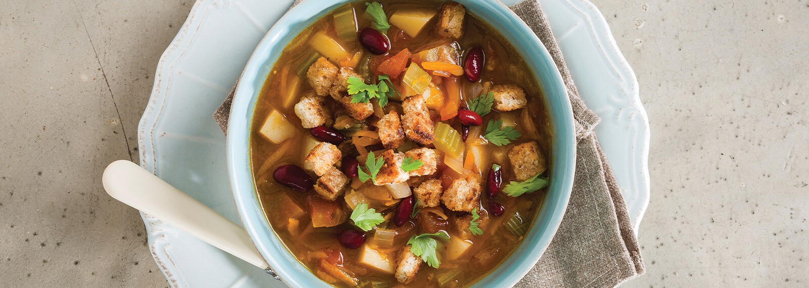 Chunky vegetable soup Recipe | Spur Sauces