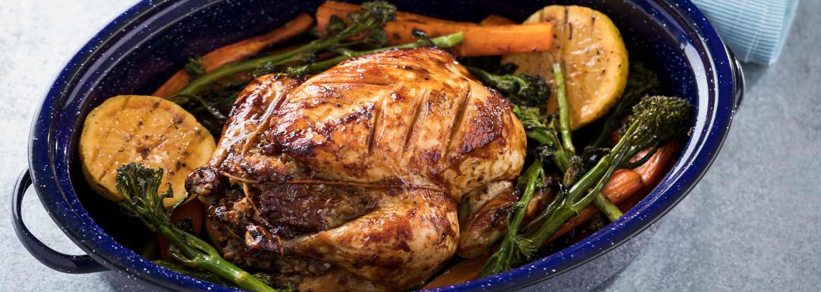Roast Chicken and Stuffing Recipe | Spur Sauces