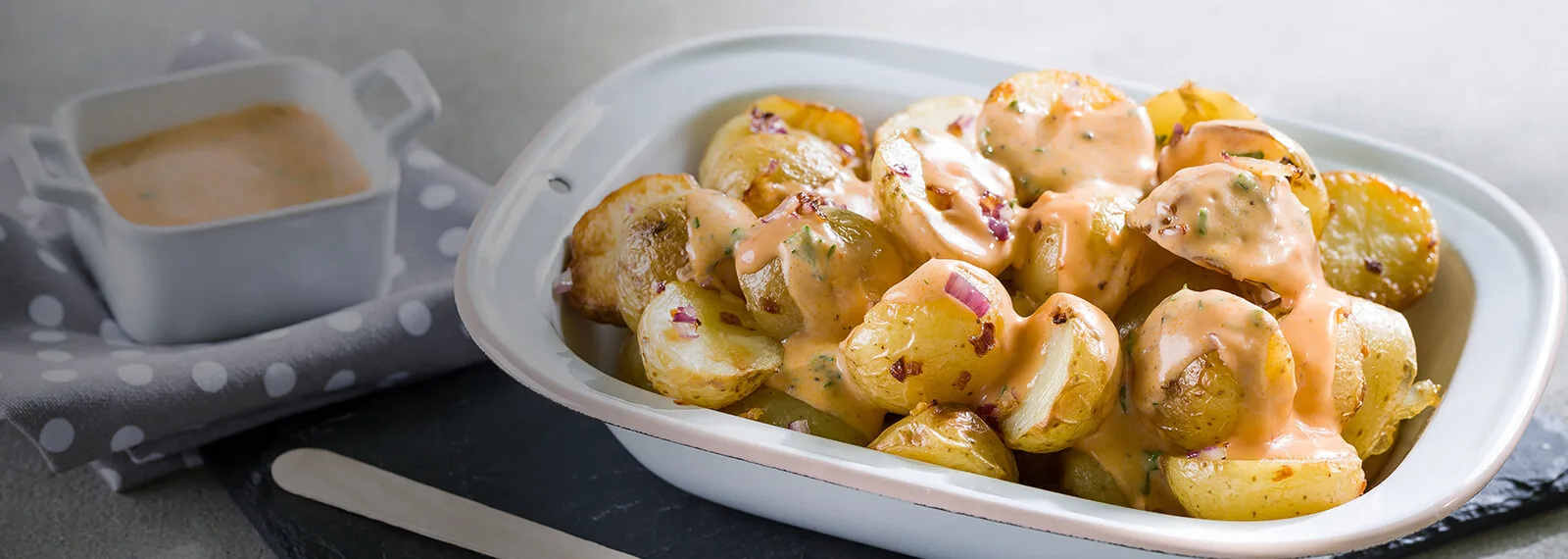 Baked Potato Salad | Easy Homemade Recipe | Spur Sauces
