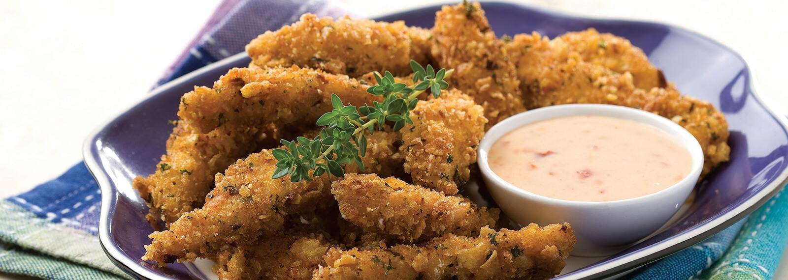Spicy chicken strips Recipe | Spur Sauces