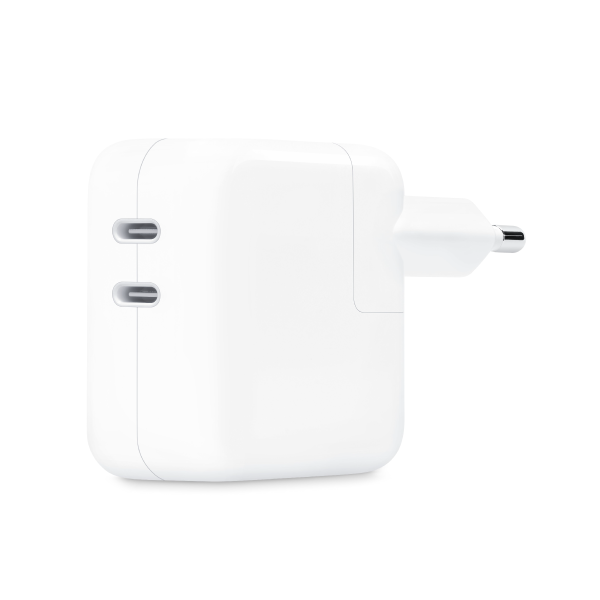 Apple 35W Dual USB-C Port Compact Power Adapter