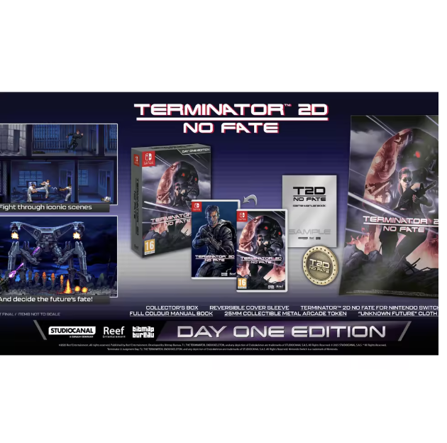 Terminator 2D NO FATE Day One Edition Switch Nuevo Precintado PAL ...