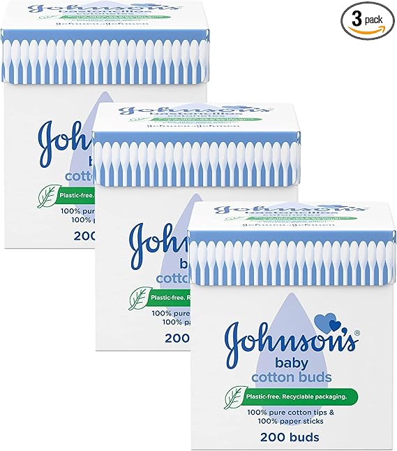 Johnson’s Baby Cotton Buds – Pack of 600 (£2.55 with S&S)
