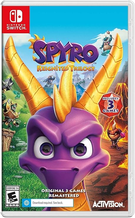 Spyro Reignited Trilogy para Nintendo por $496 | Oferta Amazon