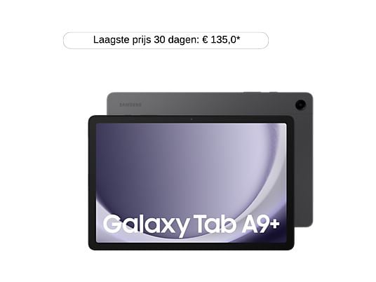 Samsung tablet, 4 GB RAM, 64 GB, grijs voor €133 bij de Mediamarkt