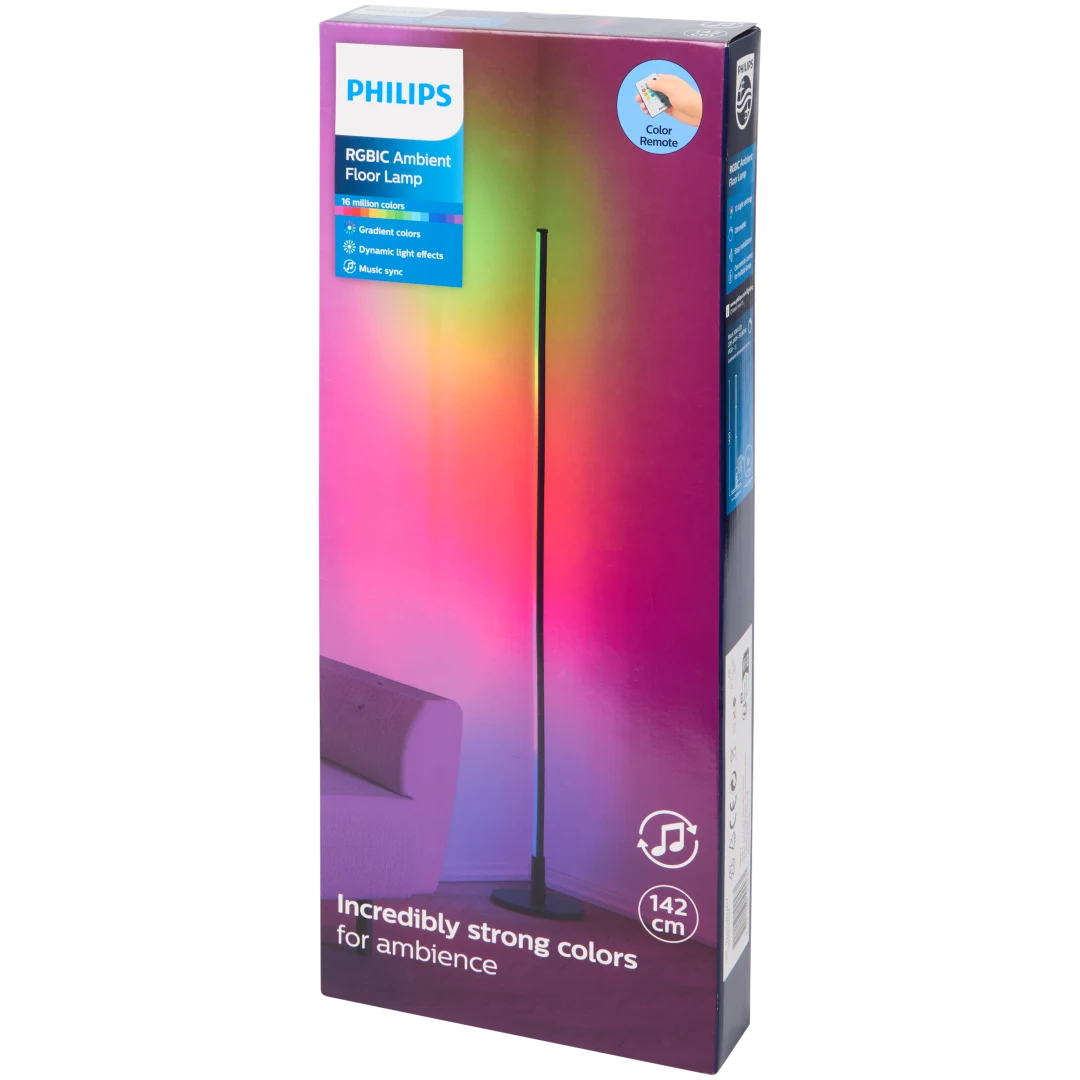 Philips vloerlamp 140 cm voor €18,95 bij de Action