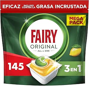 Fairy Original Todo En Uno 145 Cápsulas por 20,99€