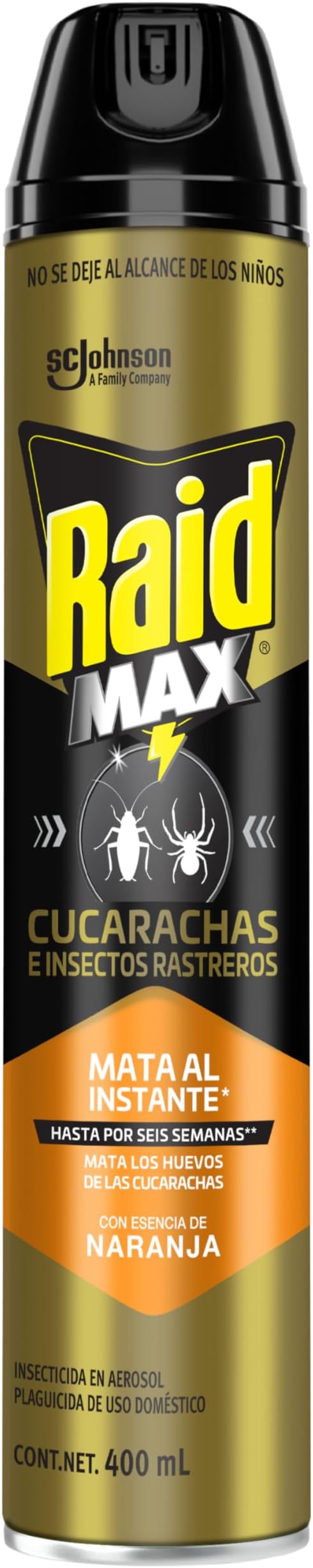 Raid Max Insecticida con Esencia de Naranja por $73 | Descuento Amazon