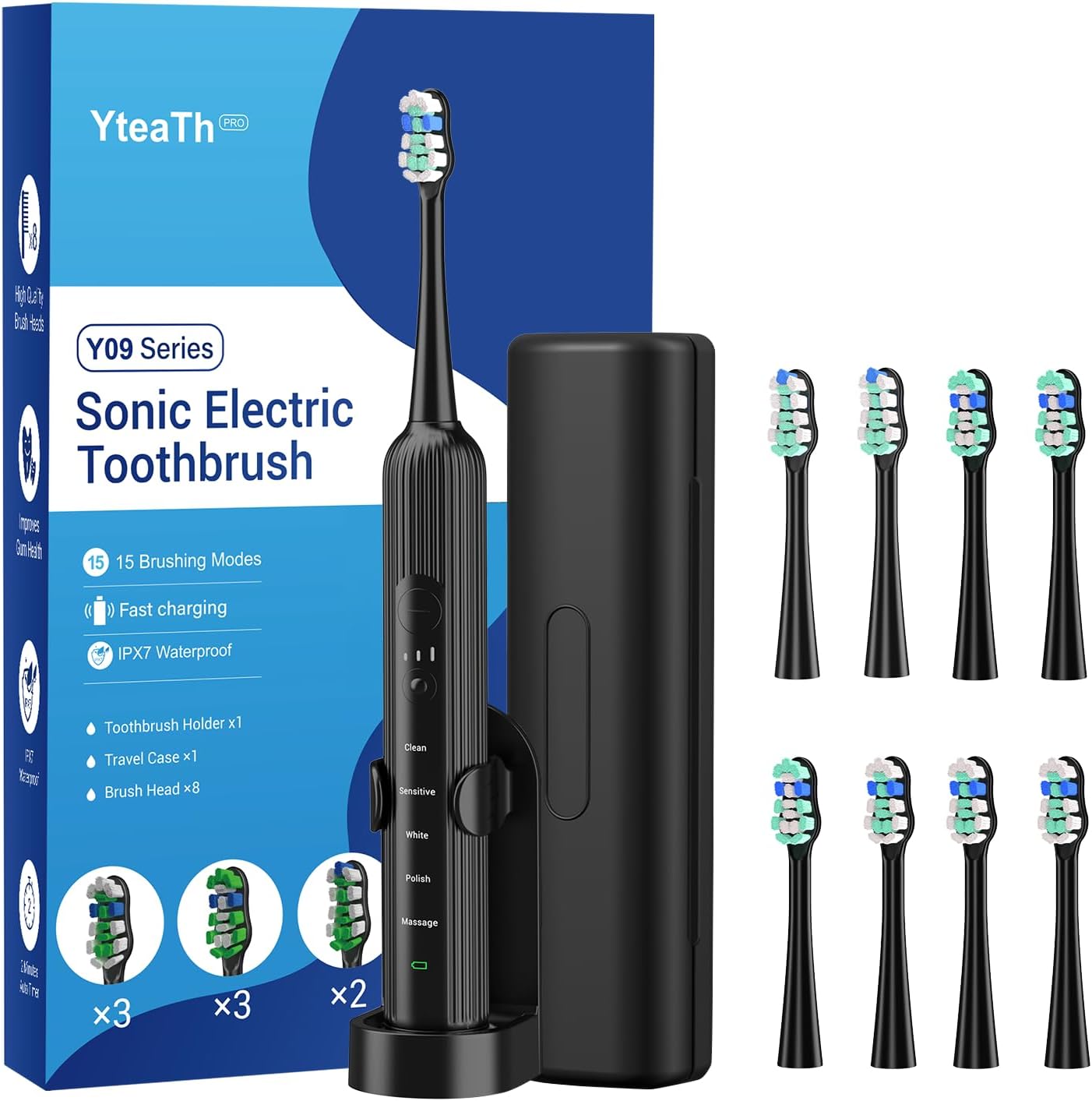 YTEATH PRO Sonic Electric Toothbrush – £9.99