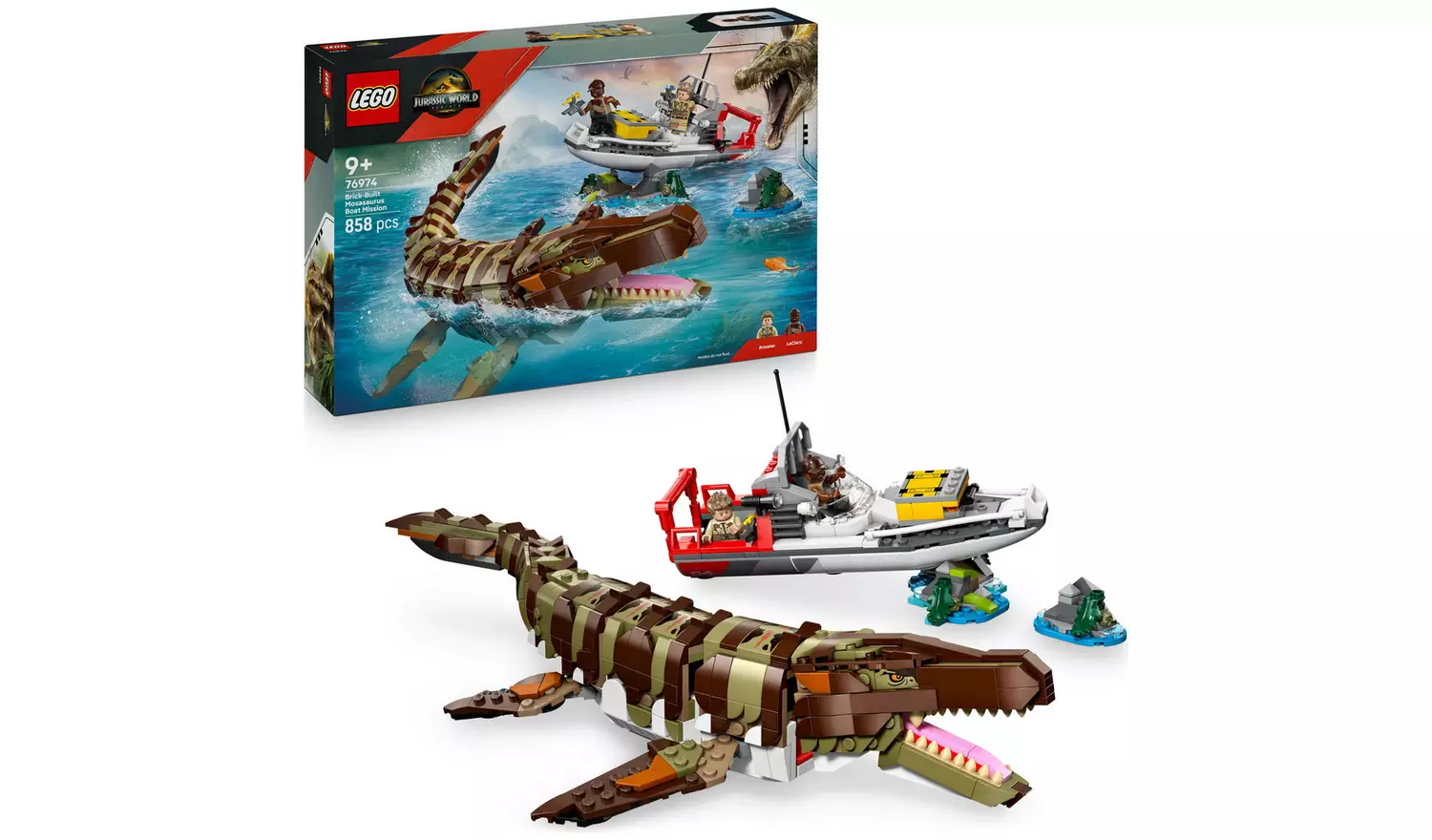 LEGO Jurassic World Sets – 76973 Raptor & Titanosaurus Mission / 76975 ...