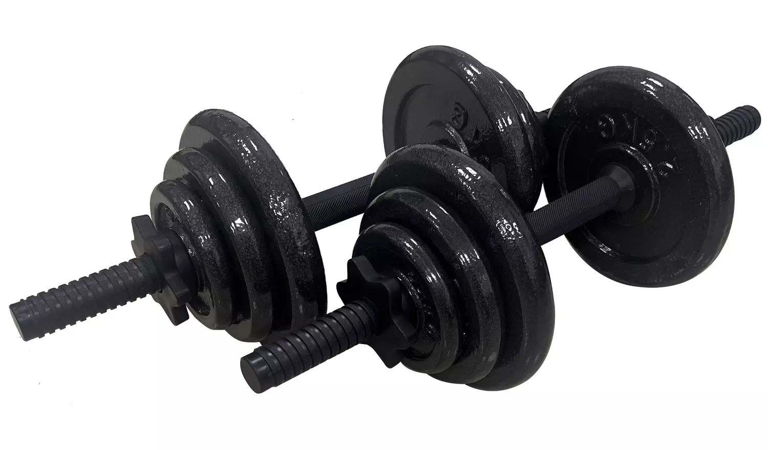 Opti Cast Iron 20Kg Dumbbell Set £24.50 with Code