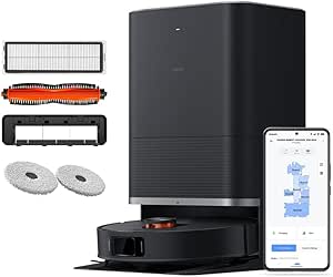 Robot aspirador Xiaomi Vacuum X20 Max, 55W, 160 min, Navegación láser ...