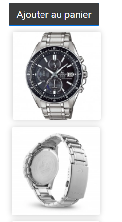 Montre Casio EFS-S510D-1AVUEF Solaire Verre Saphir à 108,98€