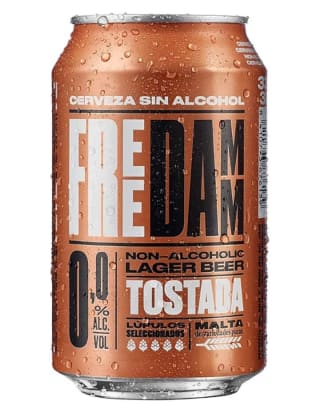 Pack de 24×33cl Free Damm Cerveza sin alcohol por 12.63€.