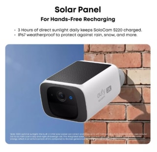 Get Eufy SoloCam S220 (2-Pack) for £76.49