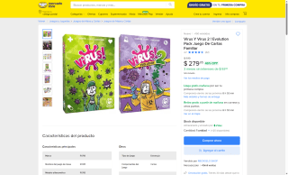 Virus y Virus 2 Evolution Pack por $279 | Mercado Libre