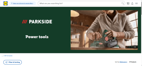 Parkside Power Tools from £19.99 – Weekly Offers