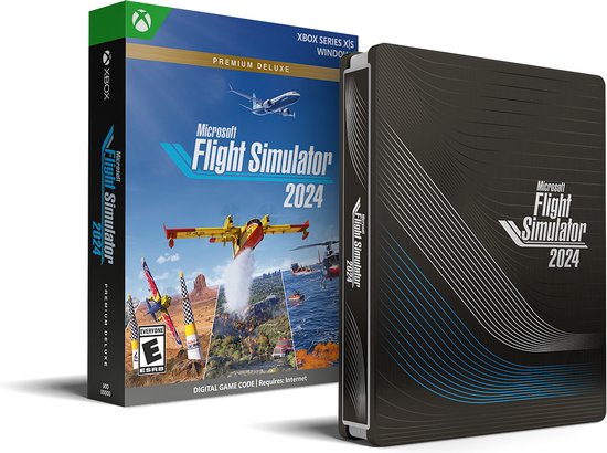 Microsoft Flight Simulator 2024 Premium Deluxe Steelbook Edition voor € ...