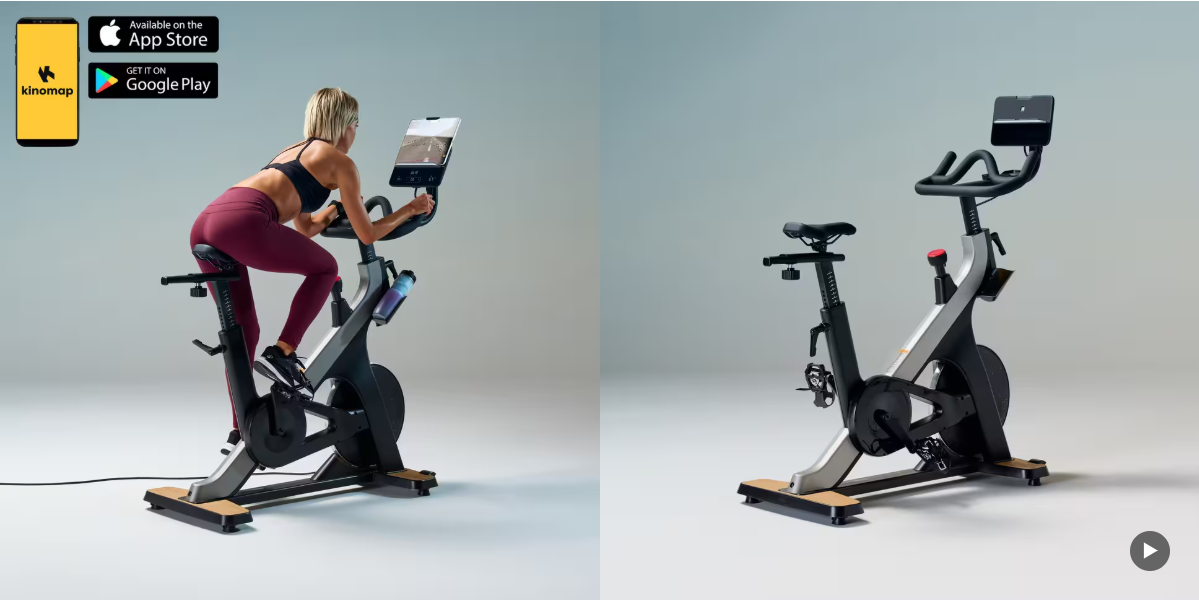 Vélo d'appartement connecté 900 DOMYOS à 599,99€