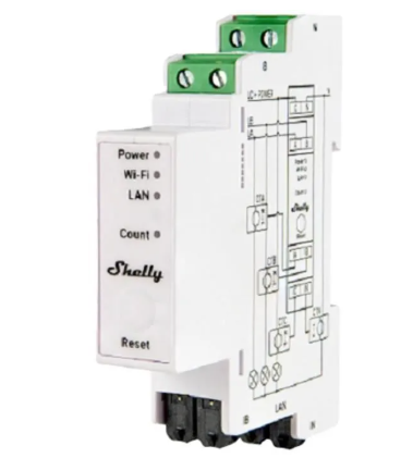 Compteur de courant - Shelly - Pro 3EM - Wi-Fi - Bluetooth - Précision ...