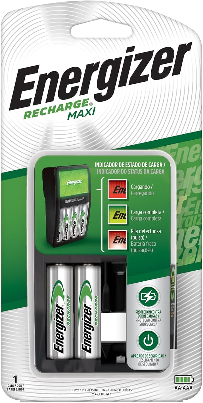 Energizer Pilas Recargables 4 por $279 | Oferta Amazon