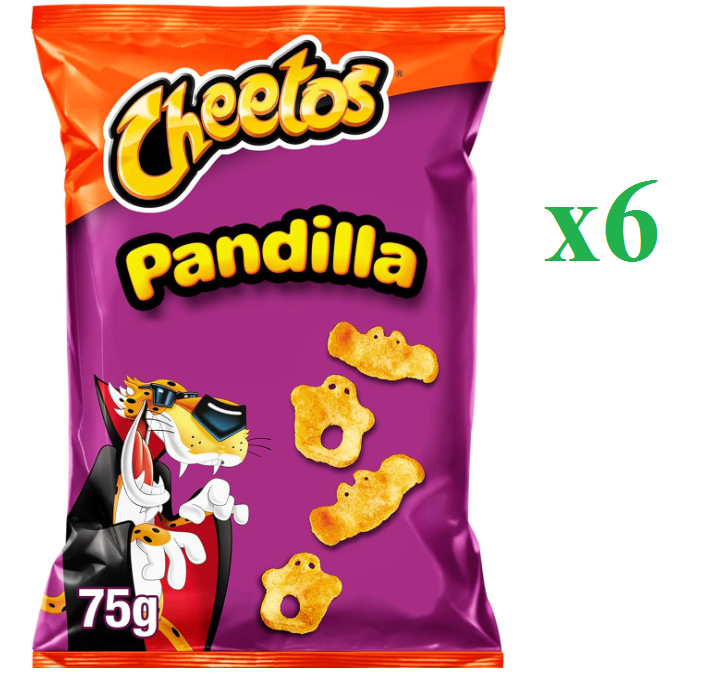 6 Bolsas de 75grs de CHEETOS Pandilla Snack con sabor a queso por 6.12€