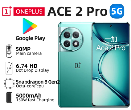 Celular OnePlus Ace2pro Ace 2 Pro, 5G, Snapdragon8 Gen 2 por $6,348.16 en AliExpress