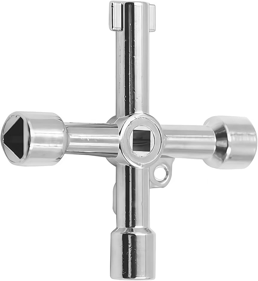 4-Way Multi-Functional Utility Key – 4-in-1 Universal Cross Key – £0.67 ...