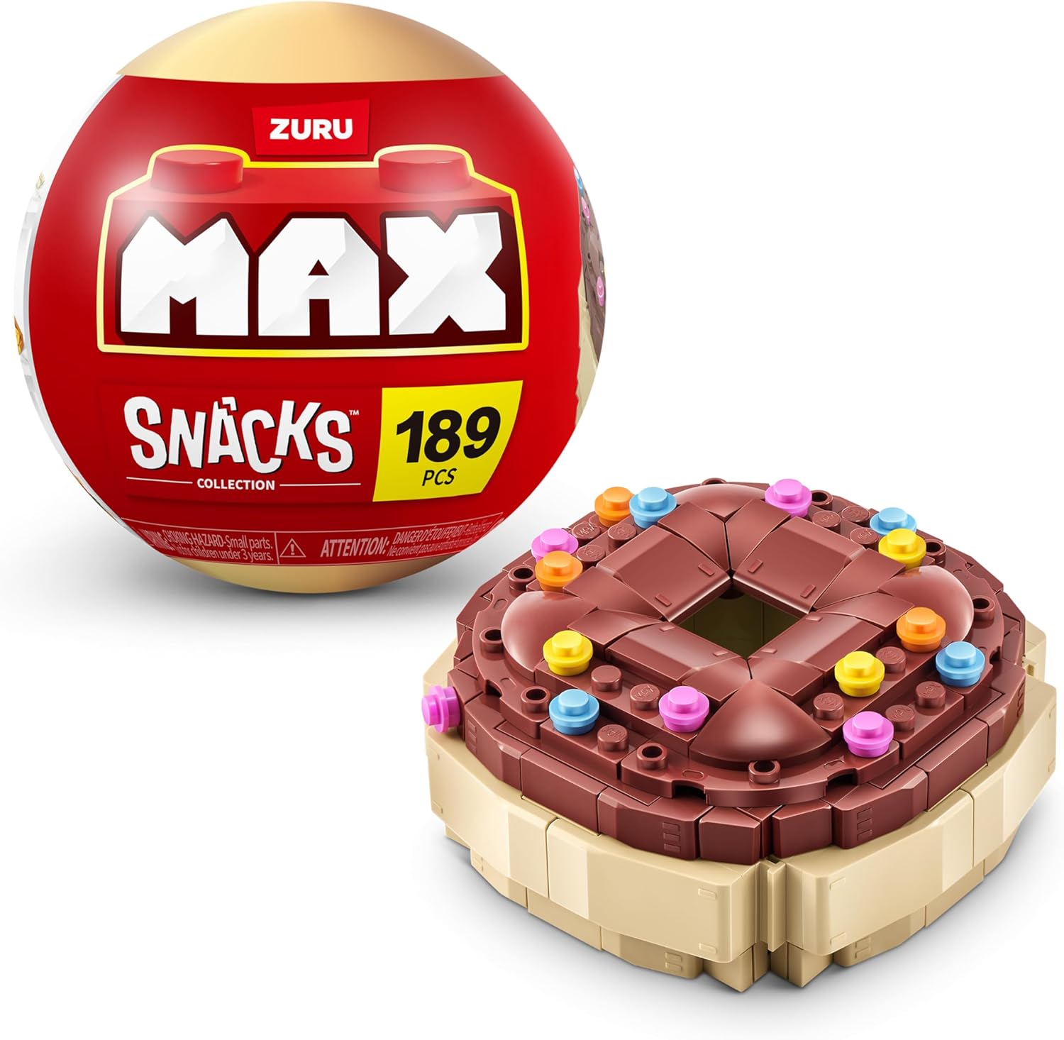ZURU Max Premium Snack Capsule - Bouwspeelset in Verrassingsbal voor €3 ...