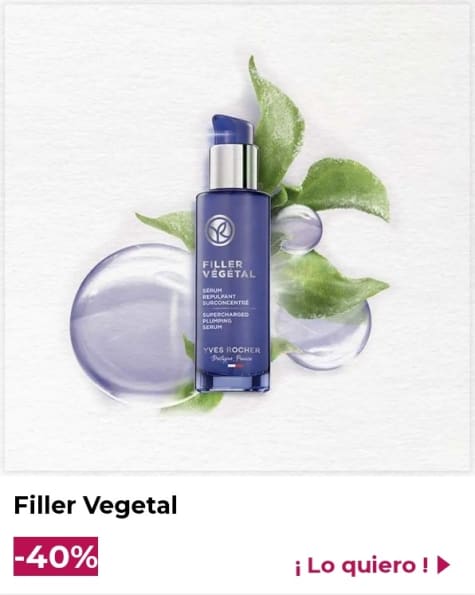 Yves Rocher Promoción Filler Vegetal 40% de DTO.