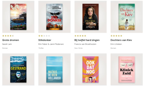 Book Choice 8 boeken per maand een jaar lang voor €19,99