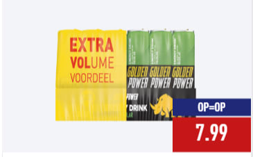 GOLDEN POWER 24-pack regular voor €7,99 bij de Aldi