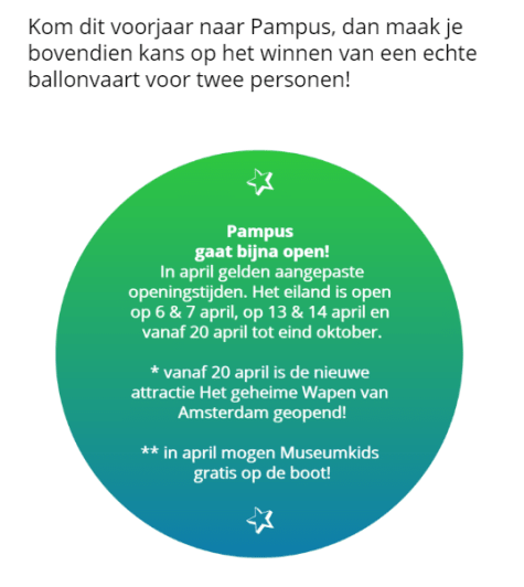 Gratis met de boot naar het eiland Pampus voor Museumkids