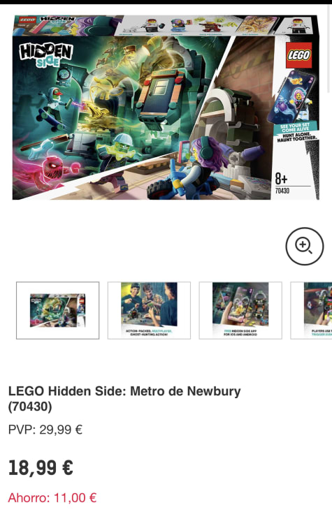 LEGO Hidden Side: Metro de Newbury Por 18,99€