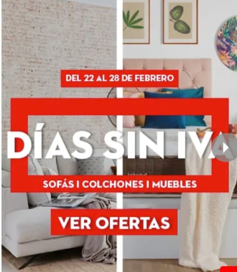 Conforama Días sin IVA. Conforama Días sin IVA.