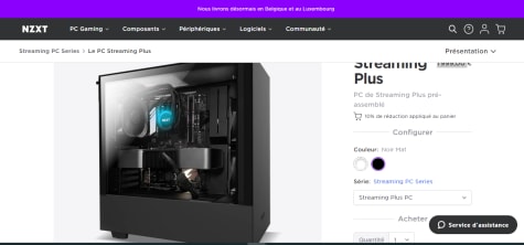 Ordinateur NZXT Streaming Plus PC (Ryzen 5 5600X, RTX-3070 pour 1 999 ...