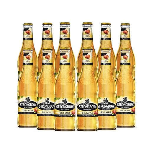 Sidra Strongbow Gold 12 Botellas de 330ml por $192 | Descuento Amazon