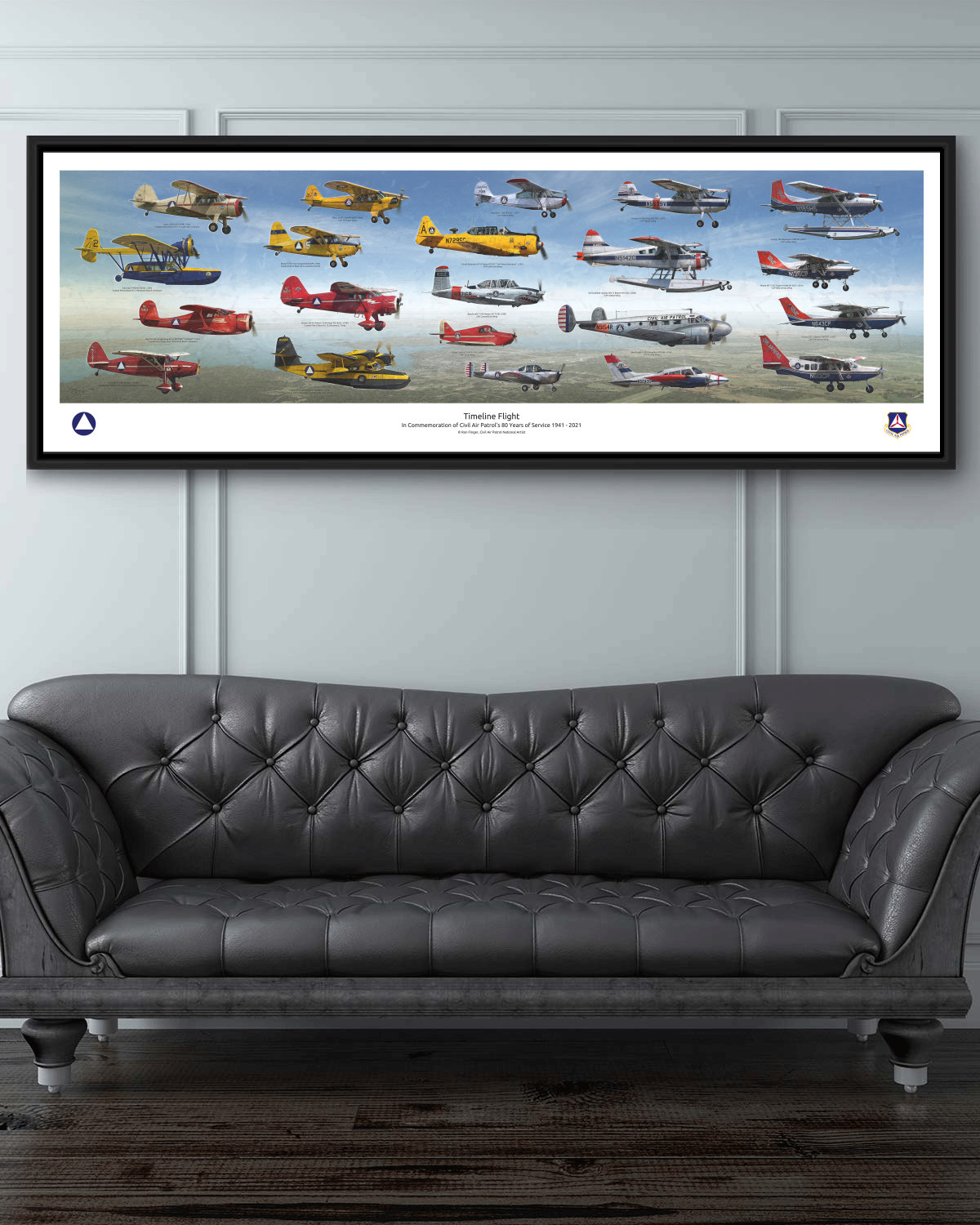 Timeline Flight Wide - Squadron Posters