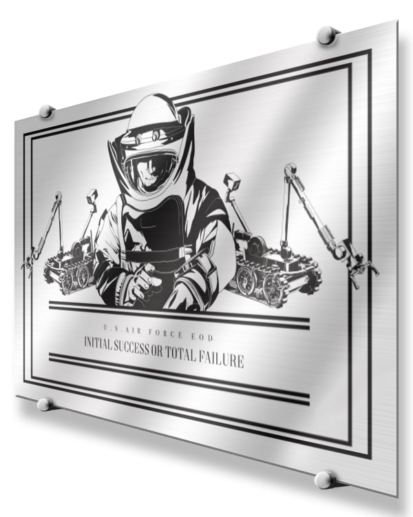 EOD Modern Monochrome - Squadron Posters