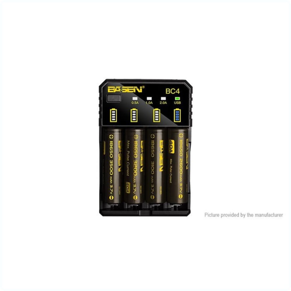 Jual Basen Bc4 Battery Charger 100% Authentic - Charger Vape Basen Bc4 ...