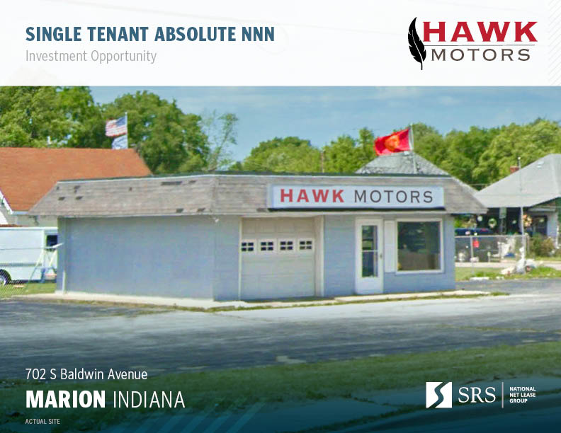 Marion, IN - Hawk Motors | Retail investment sale in Marion, Indiana - SRS