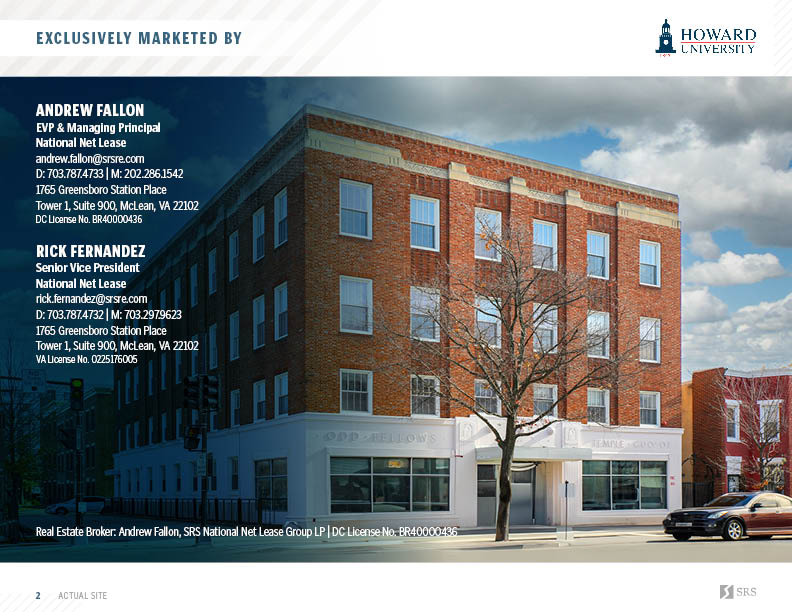 Washington, D.C. - Howard University | Special Purpose investment sale ...