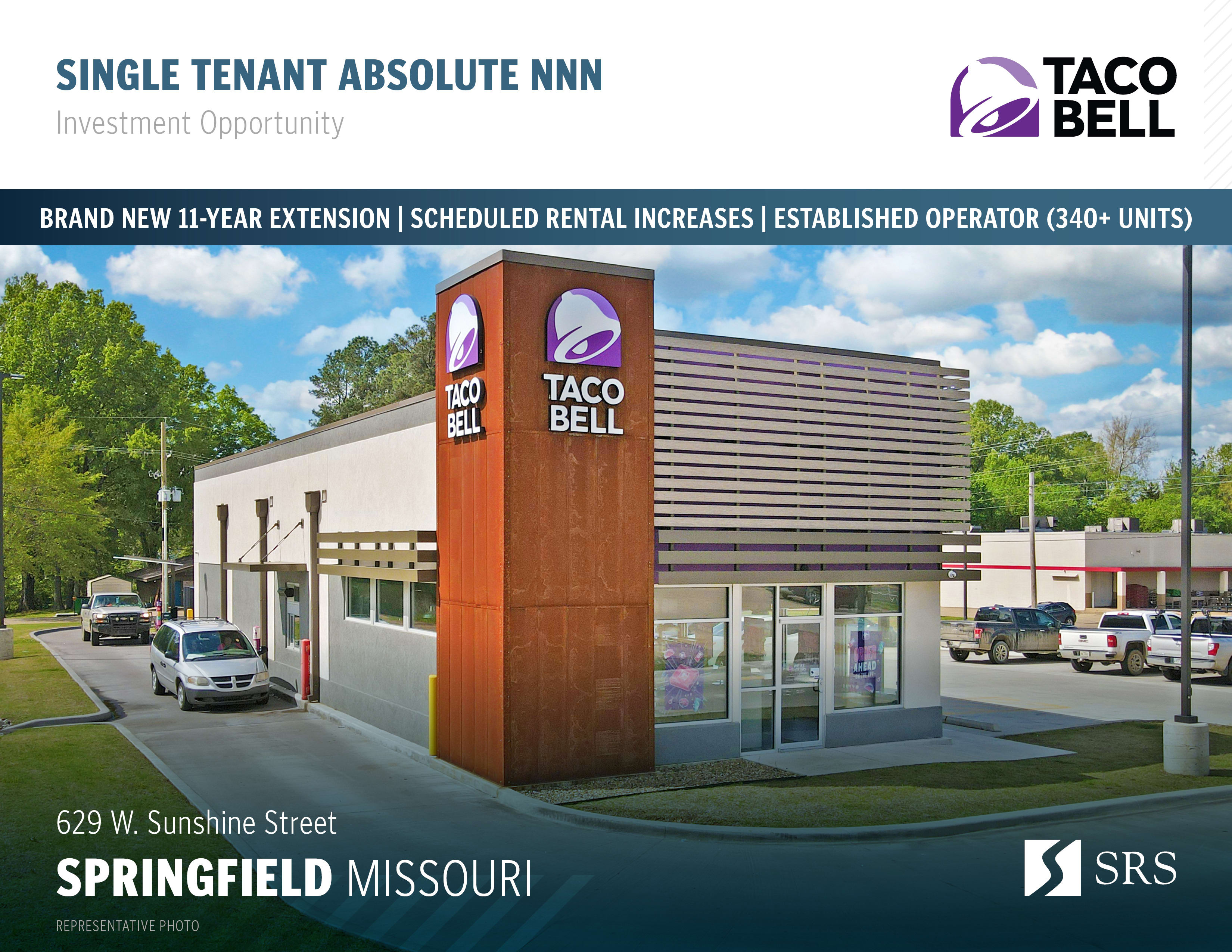 Springfield, MO (Sunshine) - Taco Bell | Retail investment sale in ...