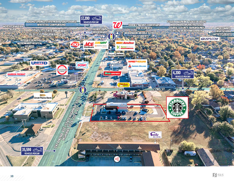 Woodward, OK - Starbucks | Retail investment sale in Woodward, Oklahoma ...