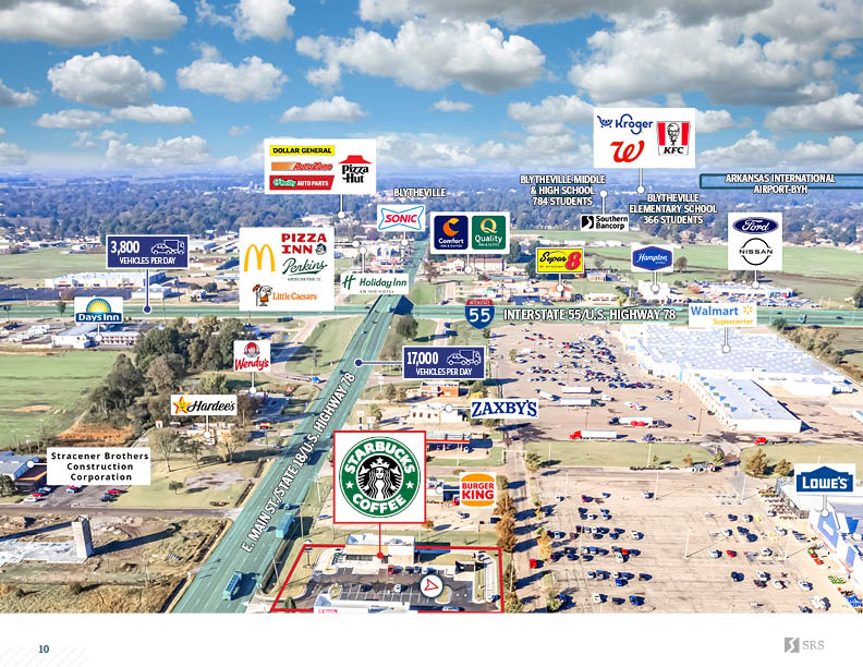 Blytheville, AR - Starbucks | Retail investment sale in Blyetheville ...