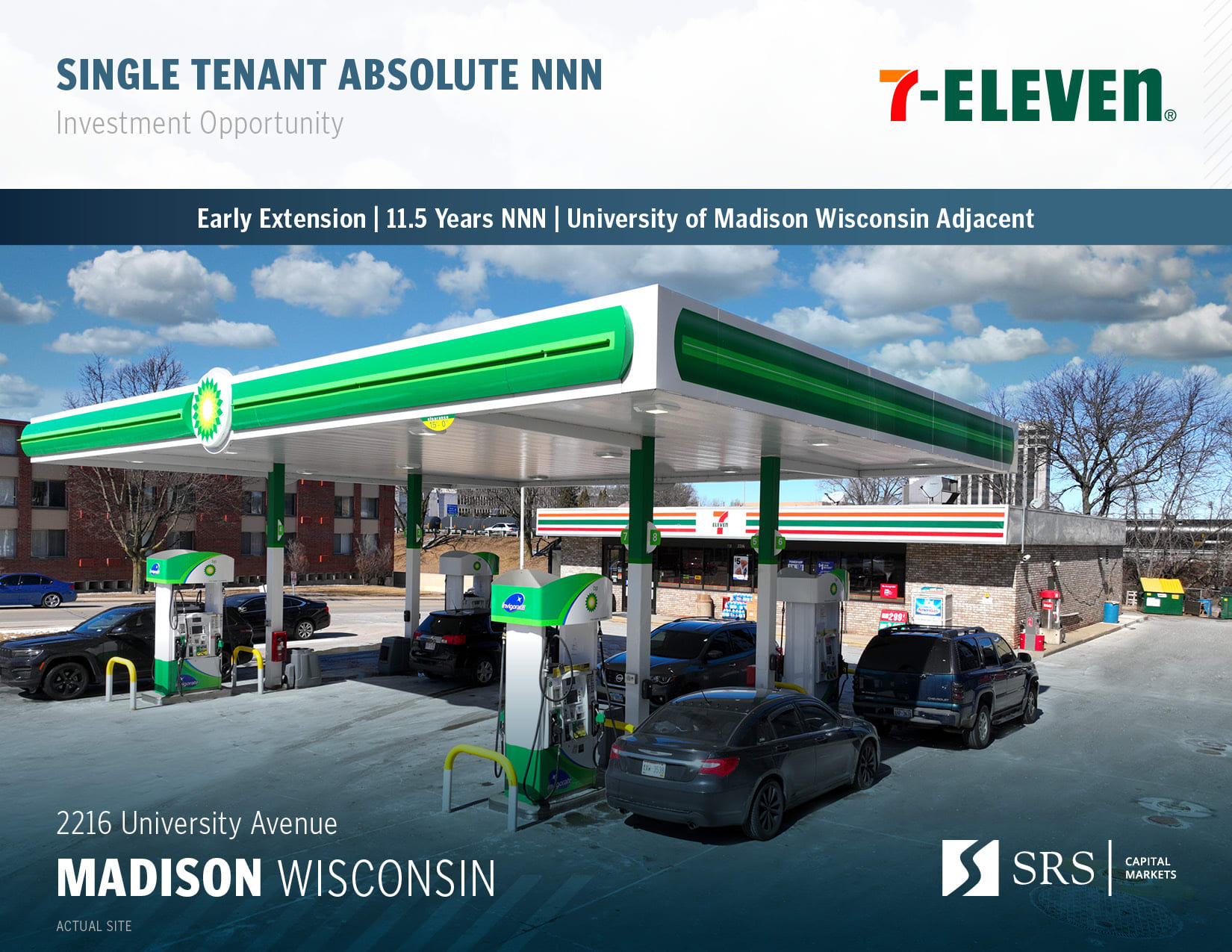 Madison, WI - 7-Eleven | Retail investment sale in Madison, Wisconsin - SRS