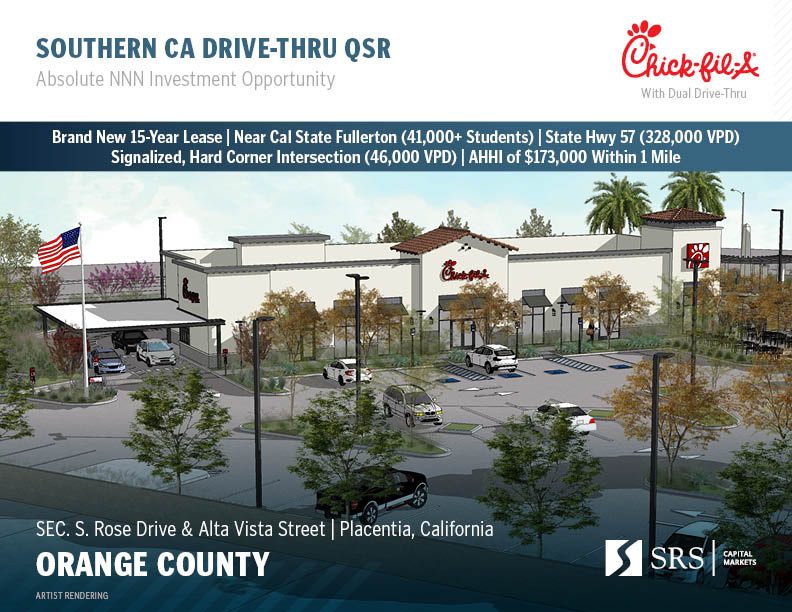 Placentia, CA - Chick-fil-A | Retail investment sale in Placentia ...